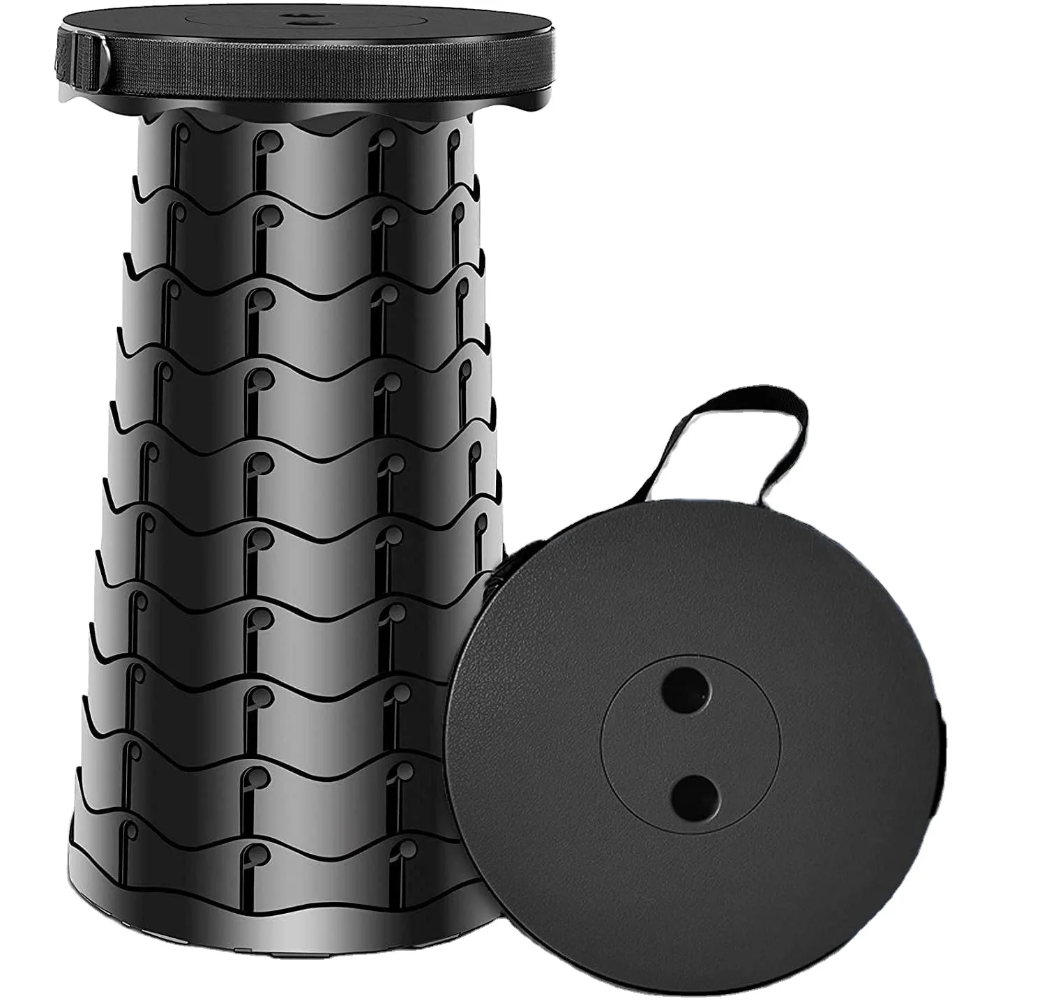 Portable Telescopic Stool Collapsible & Retractable Folding Chair for ...