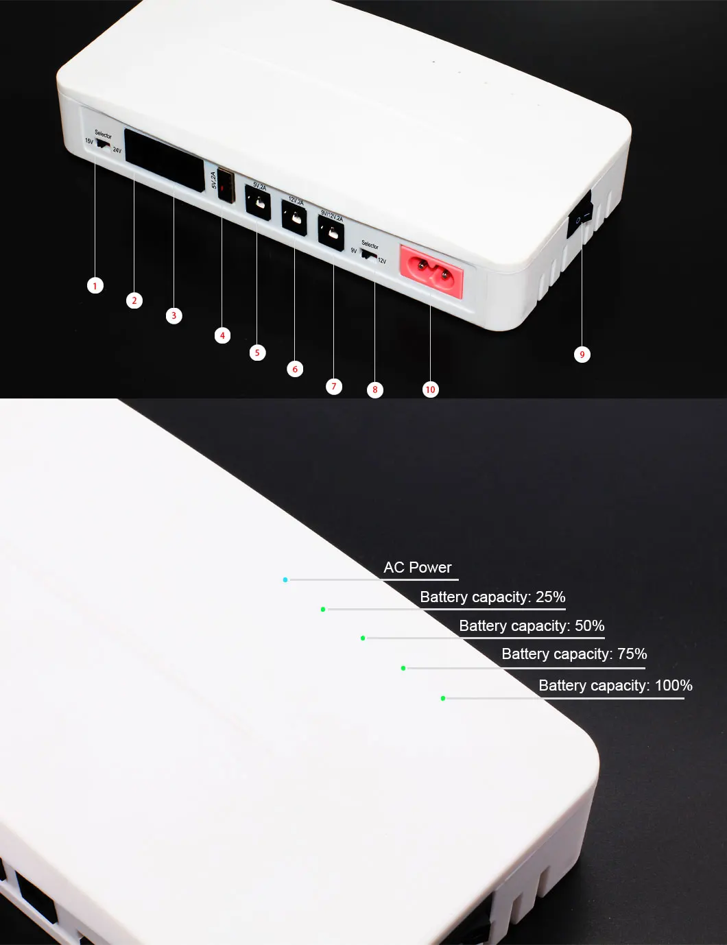 Ktac Dc Mini Ups For Wifi Router Mini Dc Ups Poe Mini Ups Output 5v 9v 12v 15v 24v - Buy Ups ...