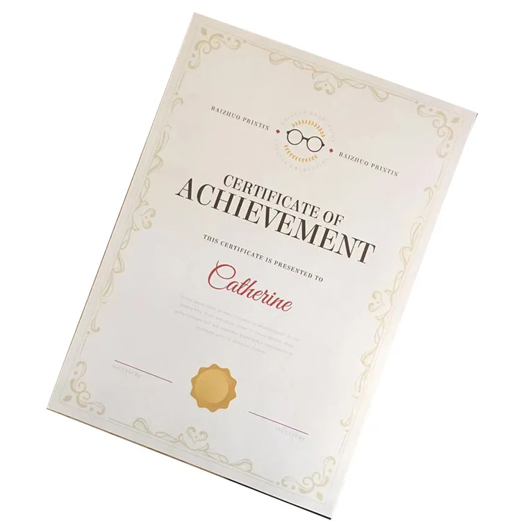Diploma Printing Services - Elegant Certificate Texture