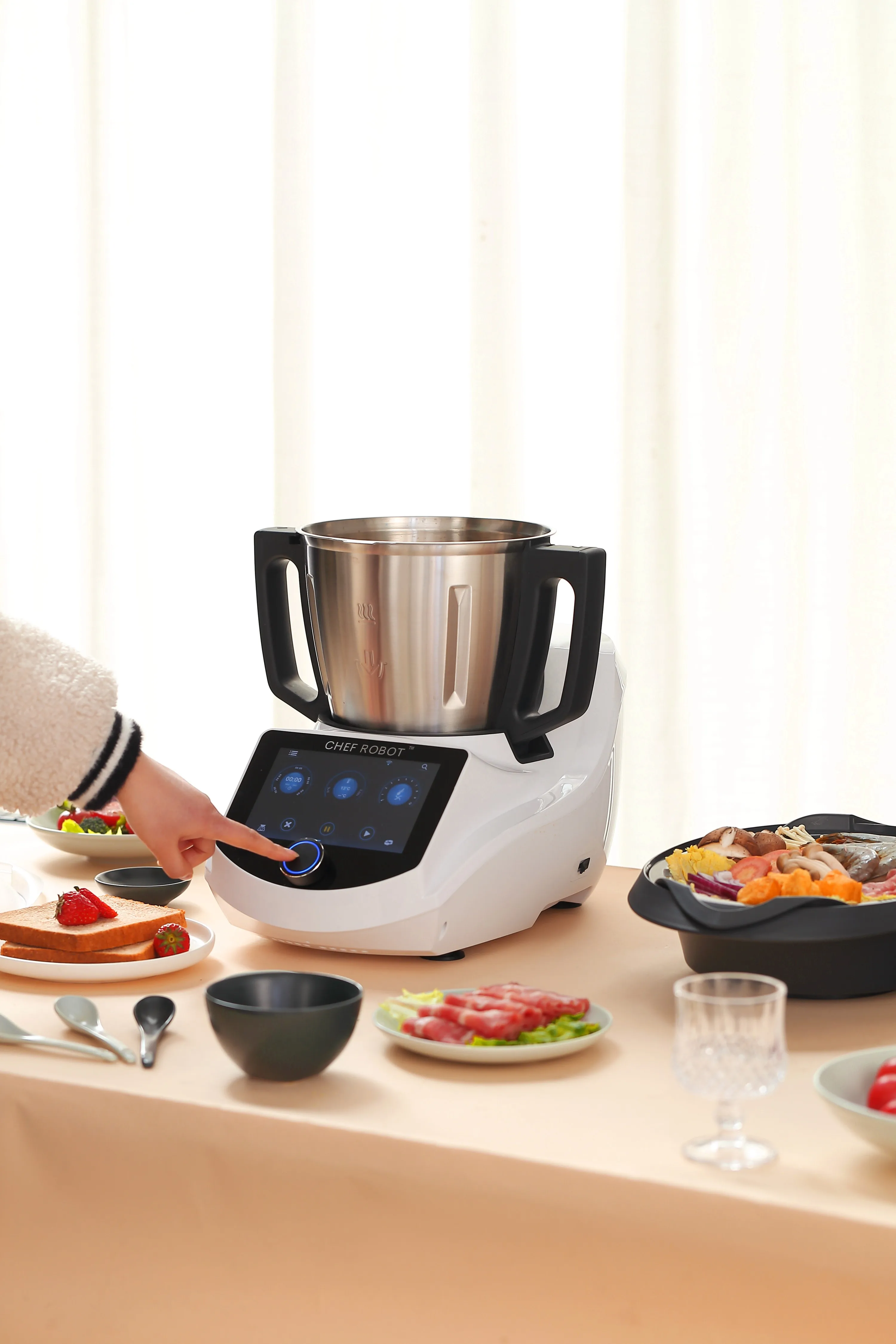 Multifunctional Thermomix Kitchen Robot - Smart Food Processor