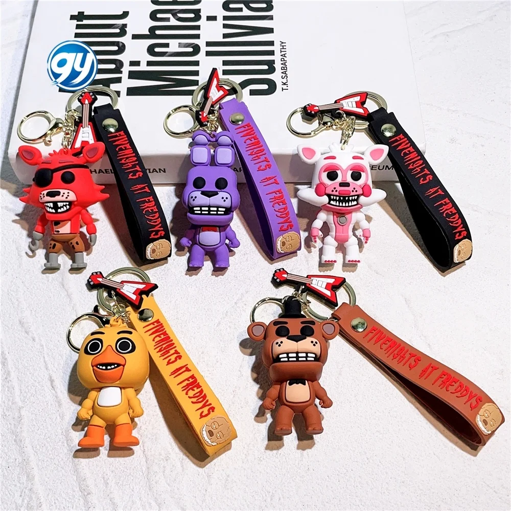 FNAF Purple Nightmare the Clown Toys Five Nights at Fredy Bonnie Figure ...