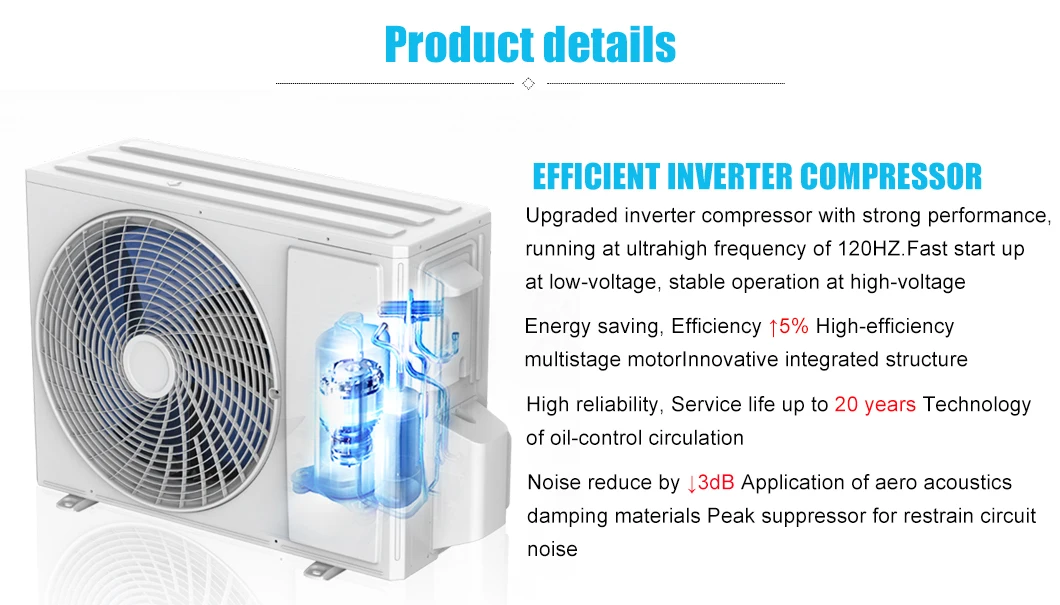 High Efficiency Wall Mounted Air Conditioner With Inverter| Alibaba.com