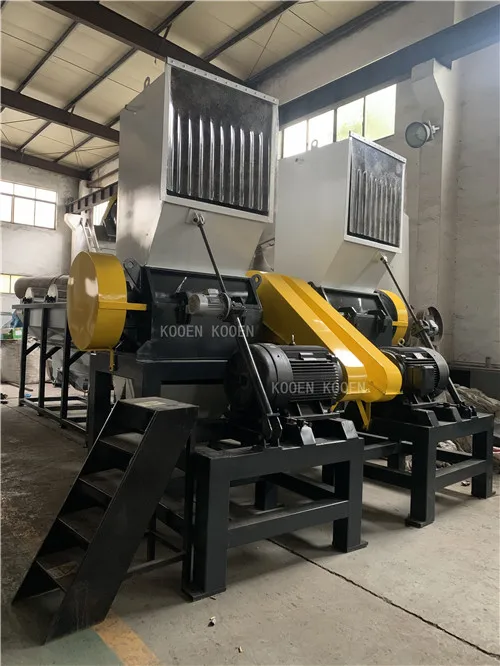 LDPE PE Lump PE PP Bottle Barrel Crusher Crushing Grinder Plastic ...