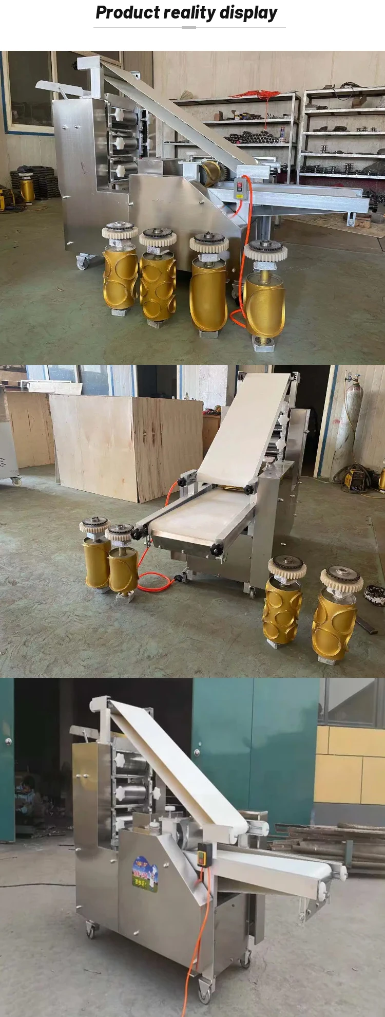 Commercial Fully Automatic Arabic Pita Bread Roti Maker Paratha Naan ...