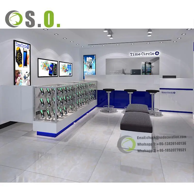 Electronics Showroom Design Mobile Shop Counters Mobile Phone Store ...