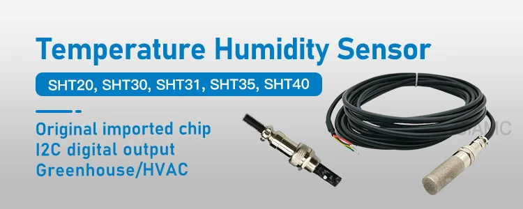 GAIMC GHTS SHT30 SHT32 SHT35 SHT40 Temperature Humidity Sensor Probes