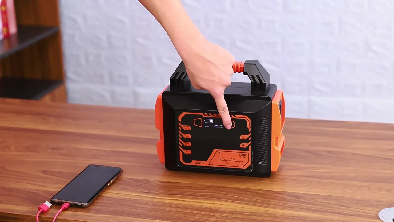 Wholesale Emergency 300w Power Station Power Backup 300w Portable Solar ...