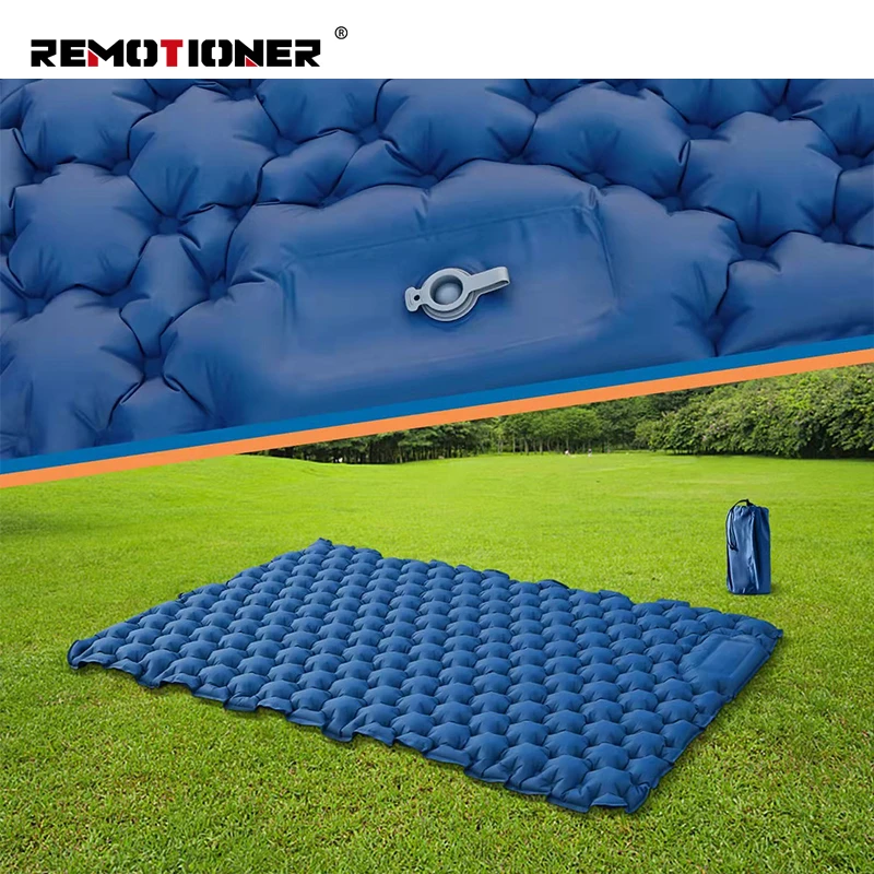 Outdoor Inflator Mattress Sleeping Pad Ultralight Inflatable Sleeping ...
