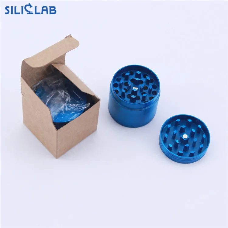 Logo Engraved Metal Herbal Grinder 4 Layers Portable Spice Grinders ...