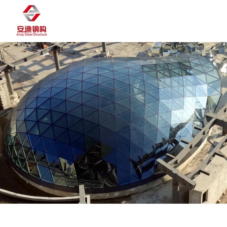 Space Frame Steel Structure Skylight Dome Roof Building