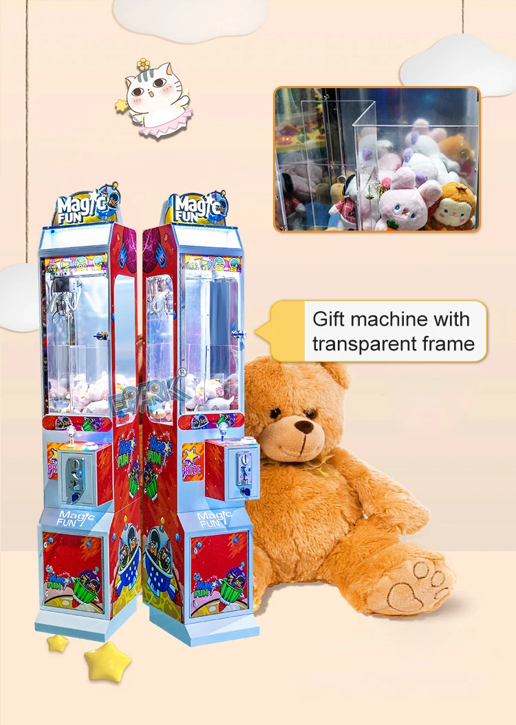 Small Claw Prize Crane Game Machine Mini Crane Game Small Toy Claw ...
