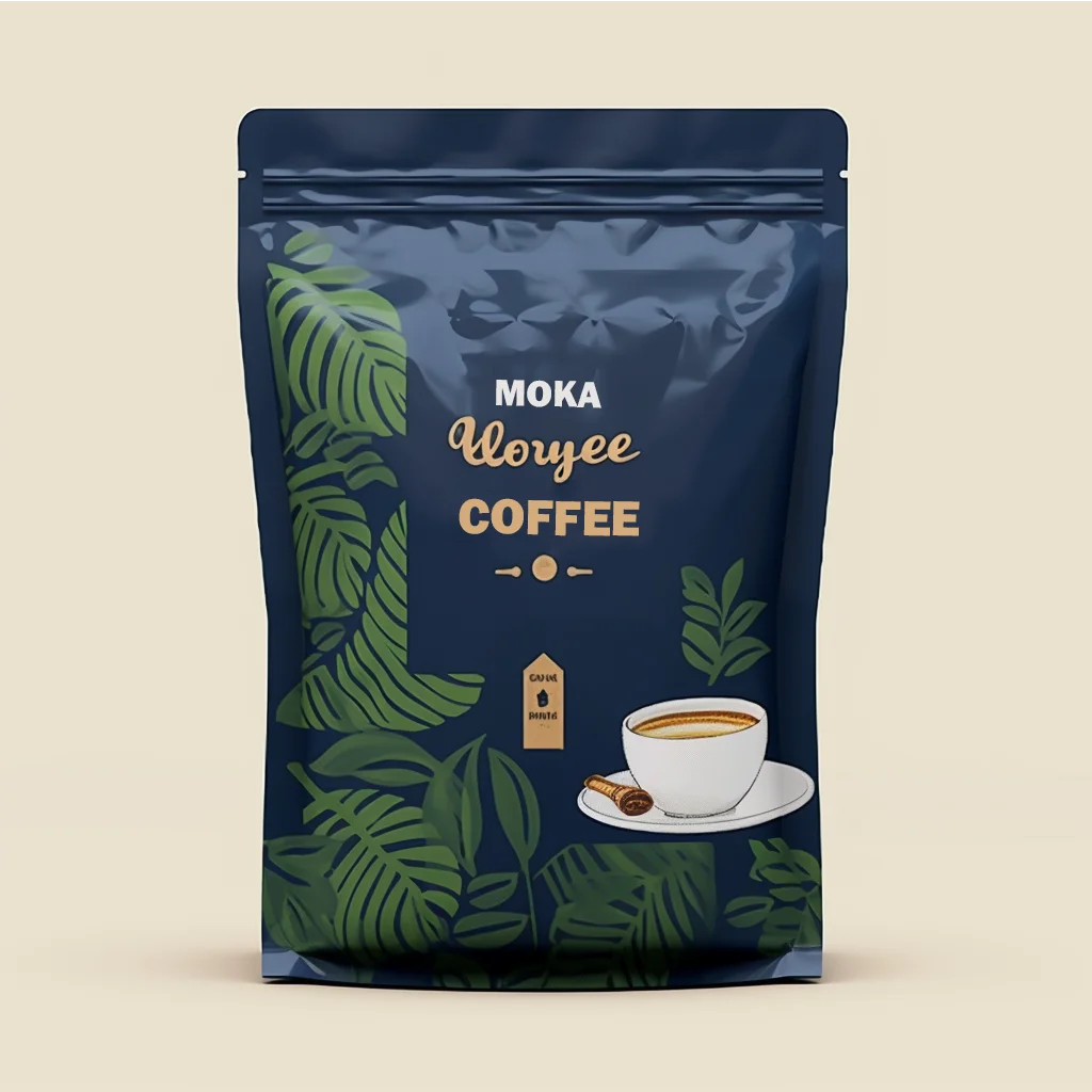 Custom Printed Bio Pla Biodegradable Black Coffee Bags With Valve 902mm ...