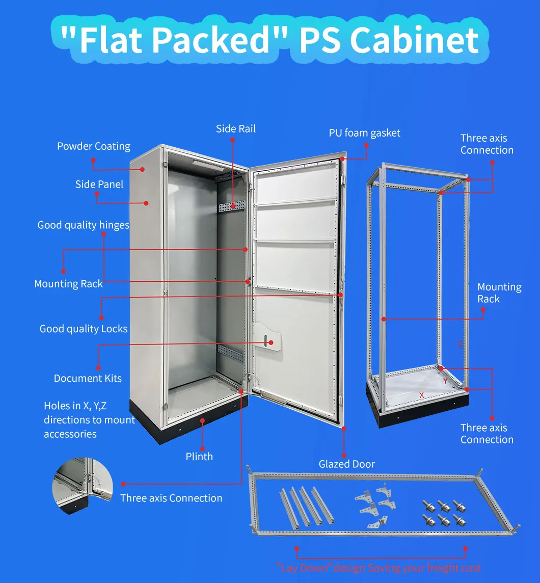 Ip54 Free Standing Indoor Switch Motor Electrical Control Cabinet ...