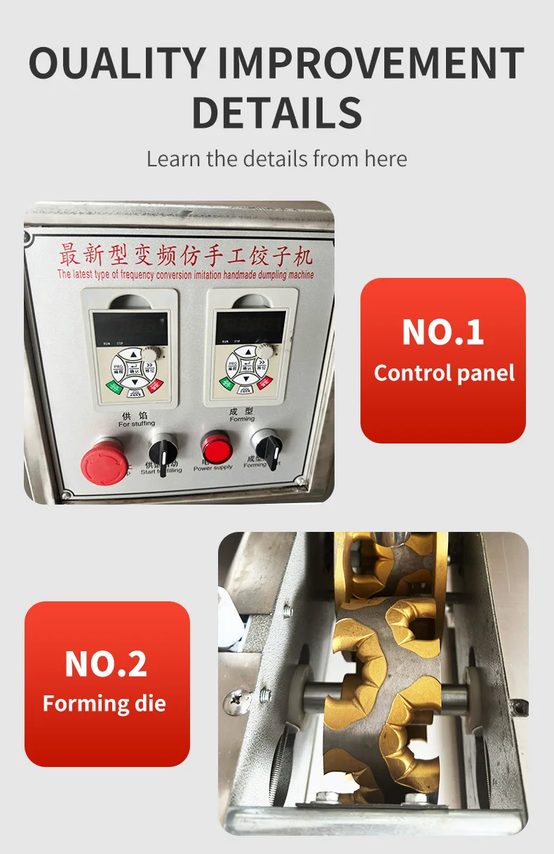 Automatic Mini Dumpling Machine - High Efficiency Empanada Maker