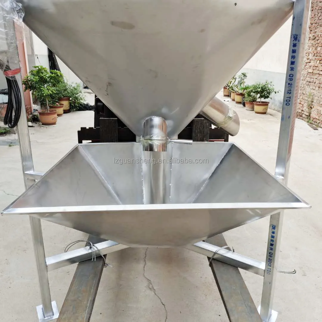 Full Stainless Steel Ce Vertical Blender Plastic Material Granules ...