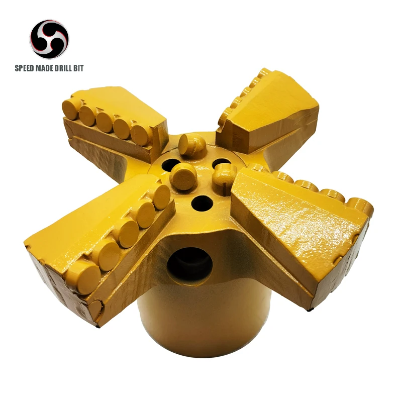 Four-wing Concave Coreless Drill Bits For Mining - Buy Four-wing ...