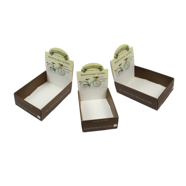 Merchandising Folding Drugstore Pharmacy Cardboard Shipper Display Box ...