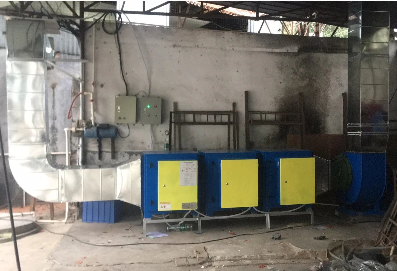 Kitchen Exhaust Fans Systems ESP Electrostatic Precipitators