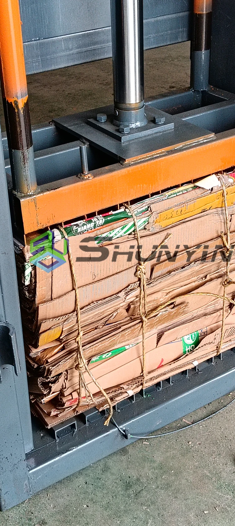 Hydraulic Baler Machine - Automatic Cardboard Press for Waste ...
