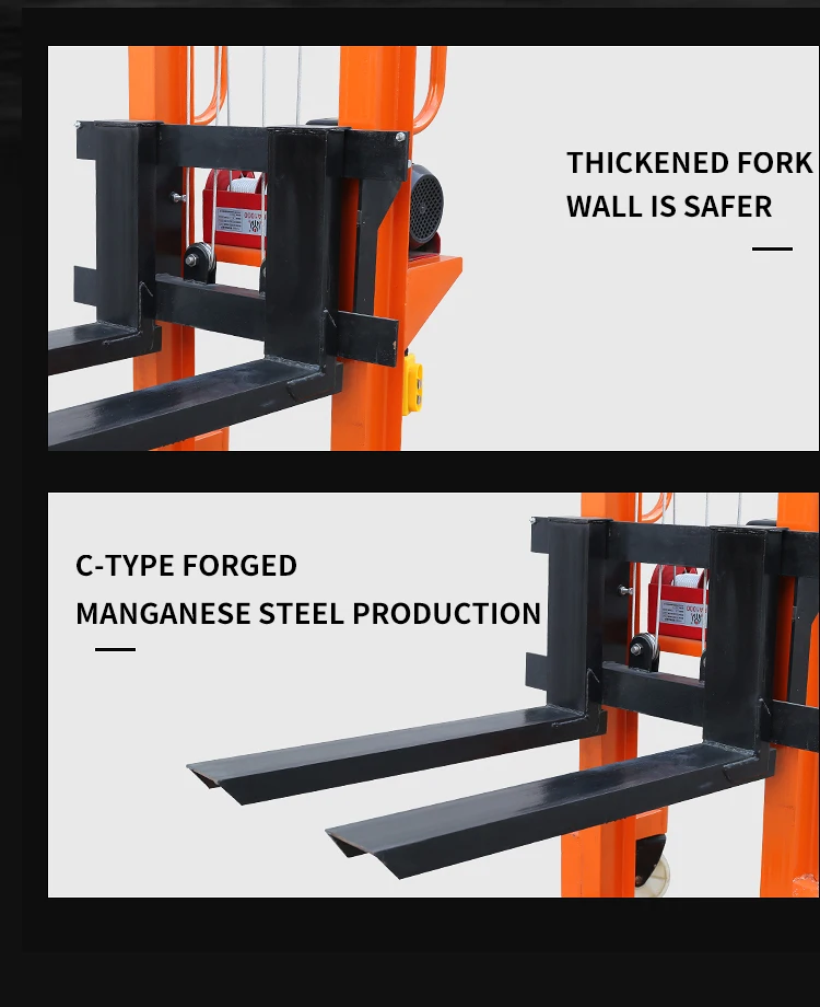 2023 Manual Hydraulic Stacker - Portable Forklift Alternative