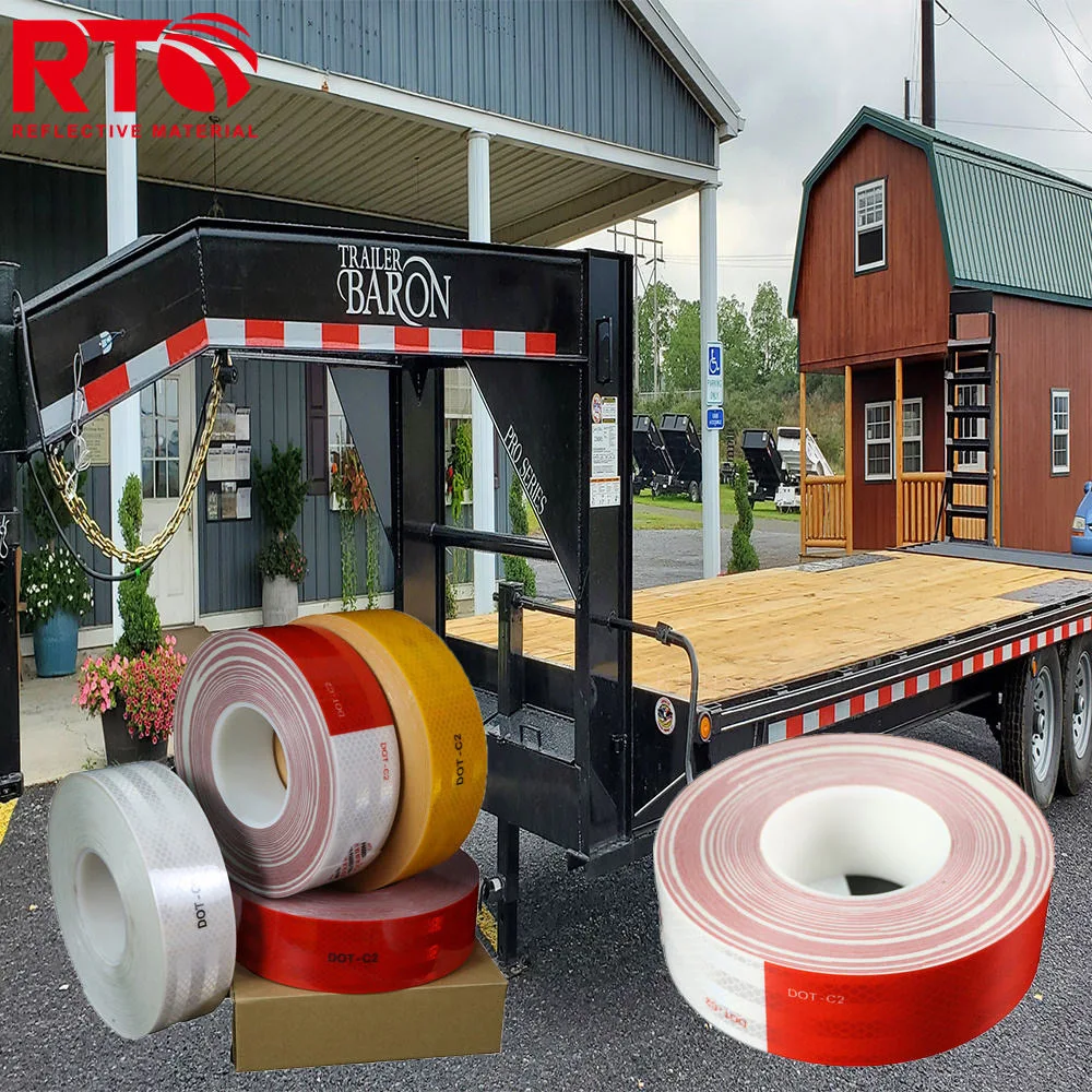 Custom Logo Printed Prismatic Reflective Dot Conspicuity Tape ...