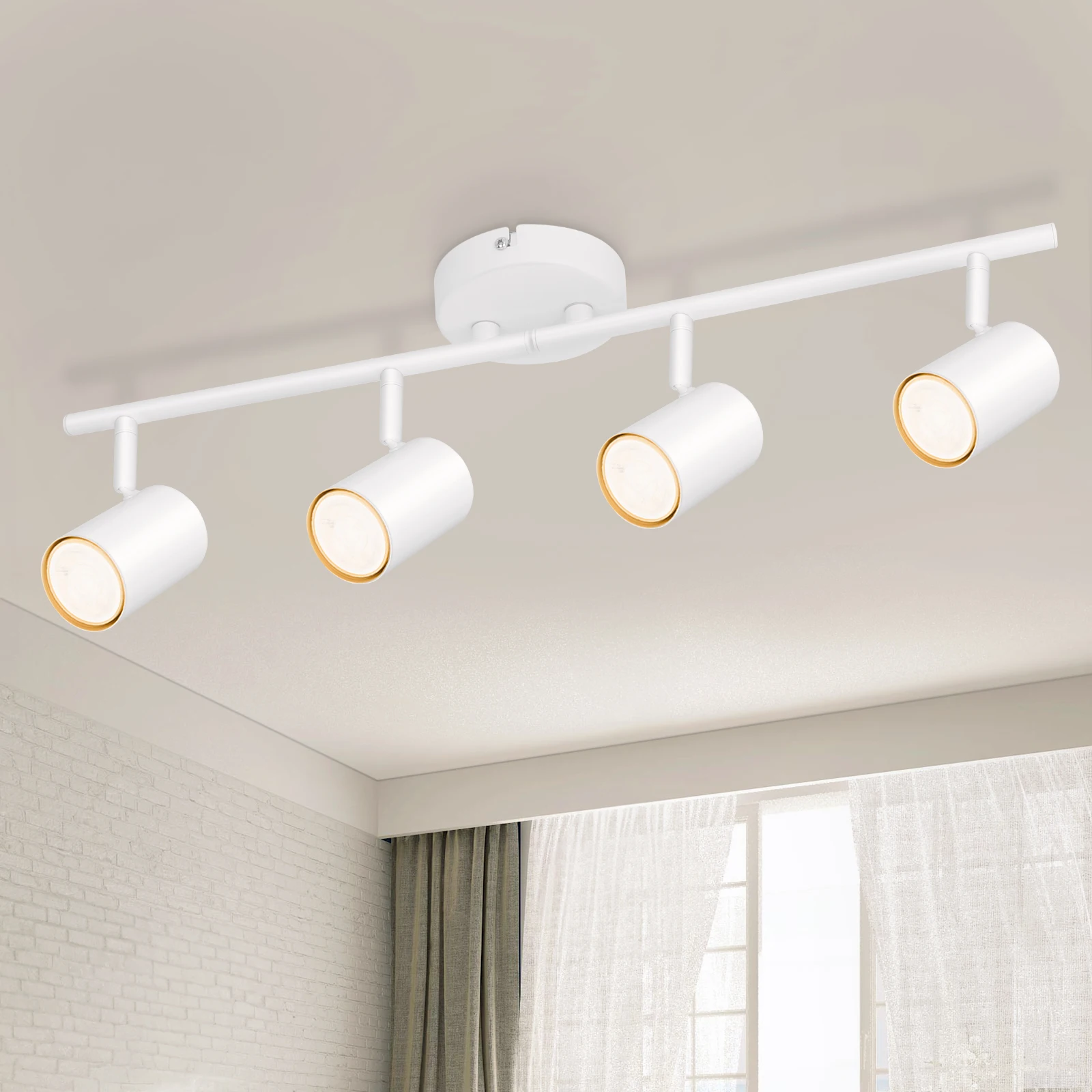 Modern decorated led black color white color GU10 bulb home hotel ...