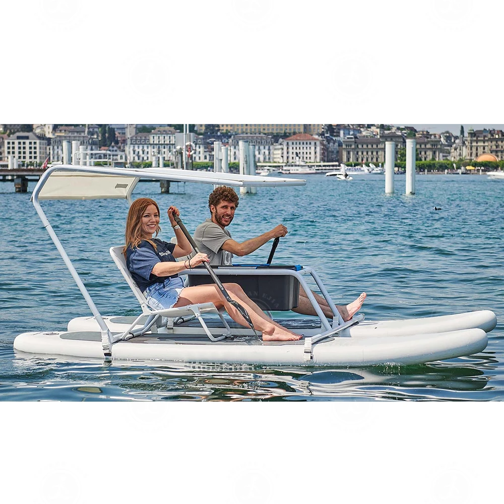 Durable Inflatable Catamaran - Perfect for Lakes & Oceans