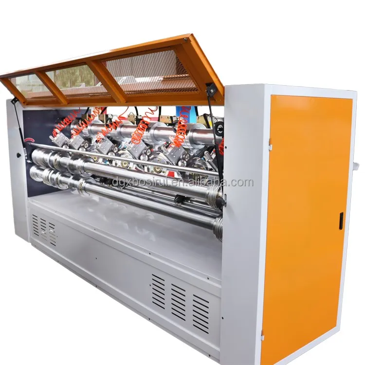 Automatic Thin Blade Slitter Scorer Carton Making Machine Corrugated ...