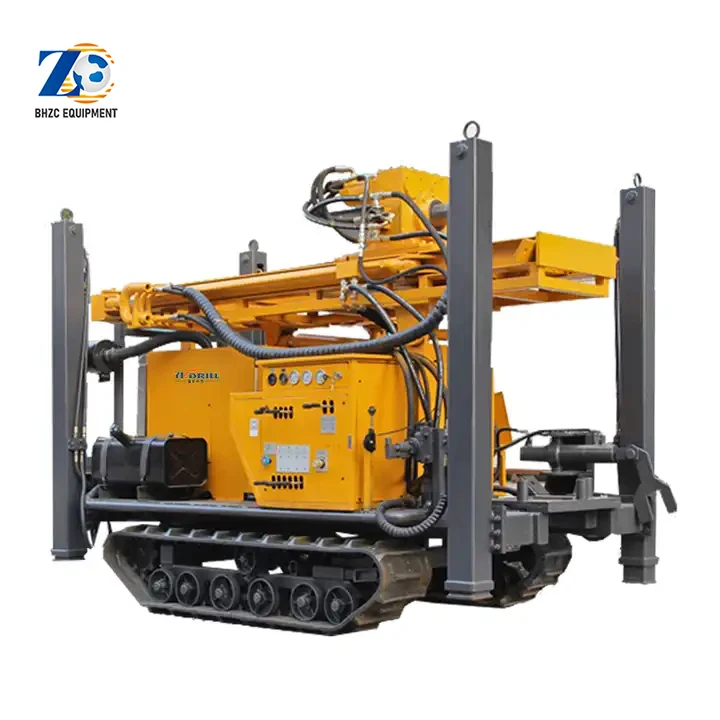 Crawler Mine Drilling Rig Machine Homemade Borehole 200 Meter Dth ...