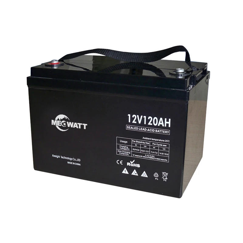 Megawatt Deep Cycle Maintenance Free Lead Acid Solar Vrla 12v 100ah ...