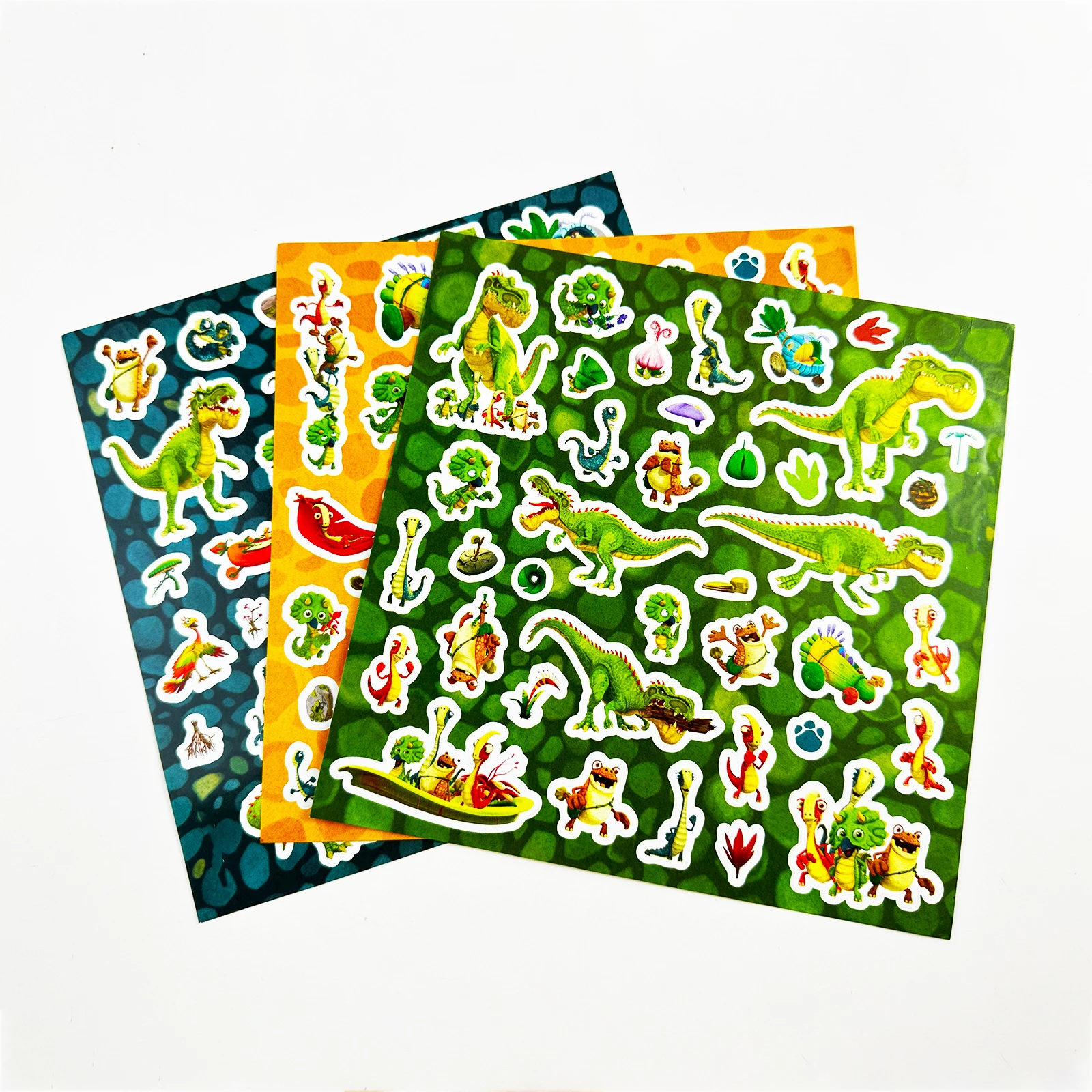 A4 A5 Full Color Pre-Cut Cartoon Label Sheet Waterproof Custom Printing ...