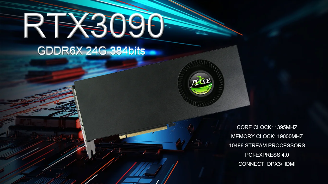 Axle Pc Rtx 3090 3080 3070 3060ti 3060 3050 Ddr6 8g Vga Card Use For ...