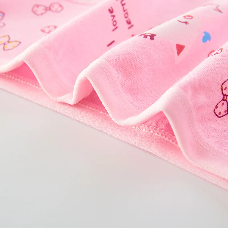 Custom Comfortable Little Girls Dot Underwear Kids Breathable Comfort ...