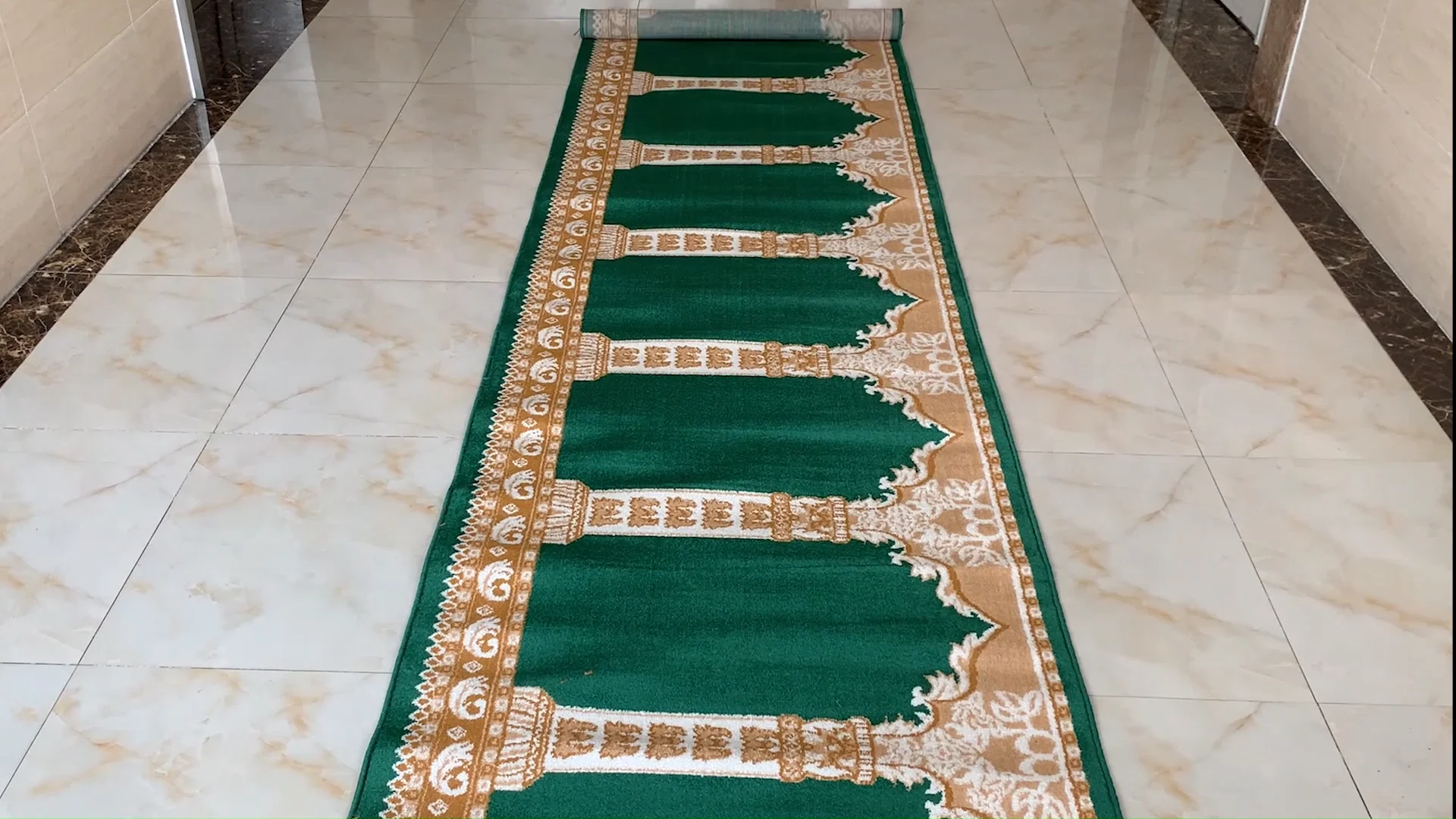 Polypropylene Mosque Custom Made Cheapest Muslim Prayer Carpet - Buy ...