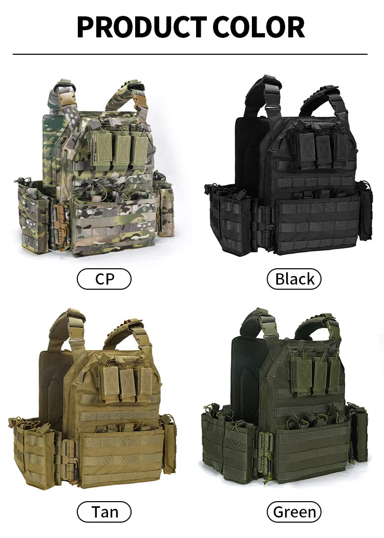 SIVI 1000D Plate Carrier - Tactical Vest for Men