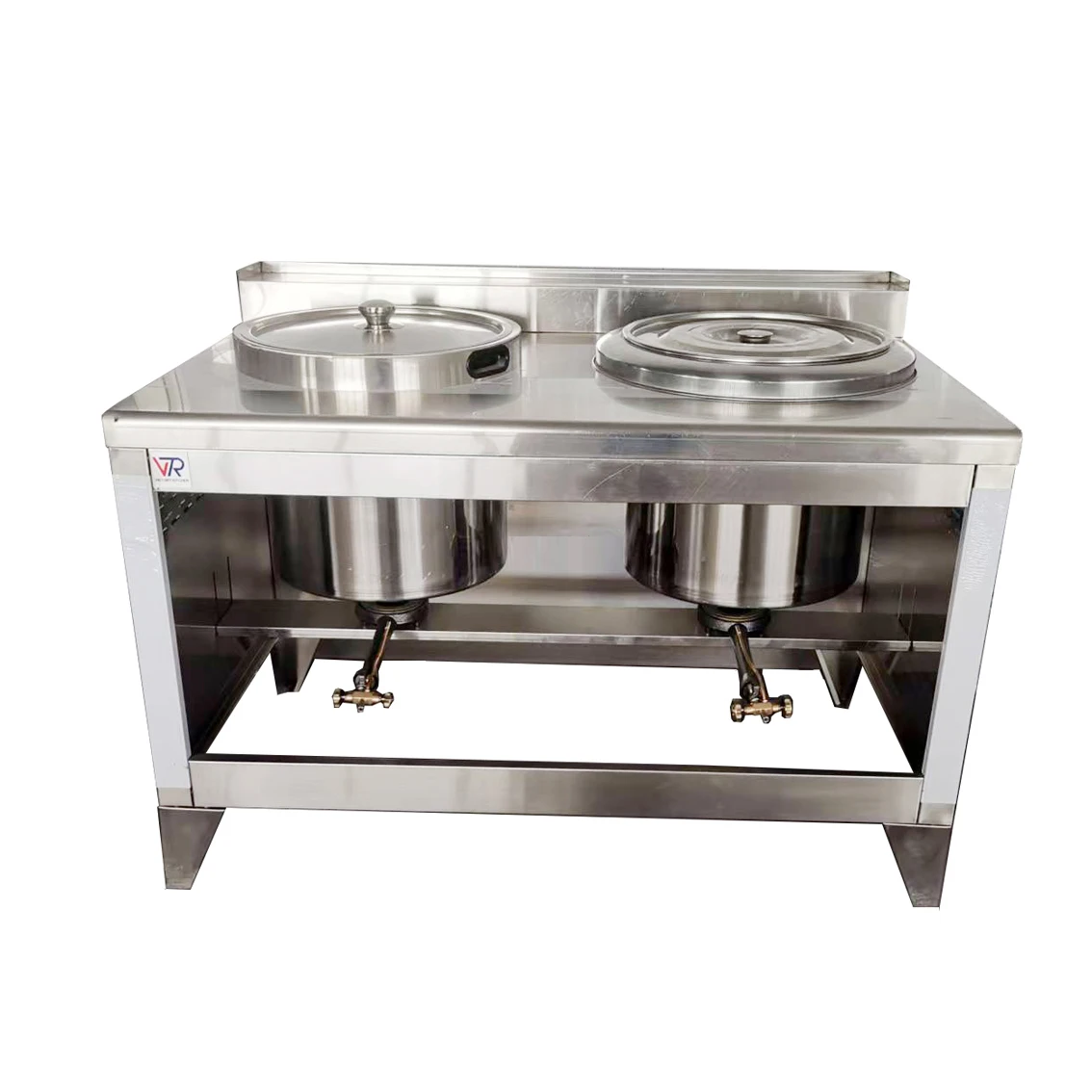 VICTORY Stainless Steel Snack Cart Mee Stall Milk Tea Cart Noodle ...