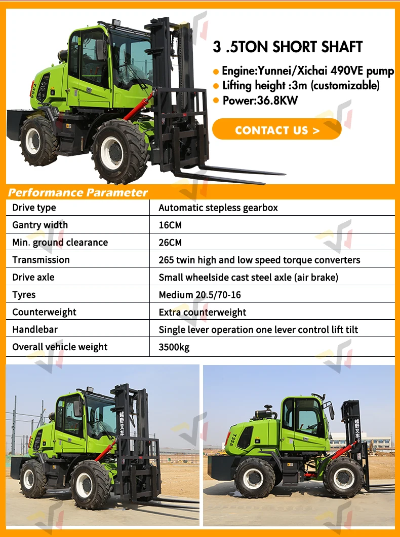 All Terrain diesel Forklift 3 Ton 4 Ton 5 Ton Trucks Off-road Forklift 4x4 Forklift| Alibaba.com