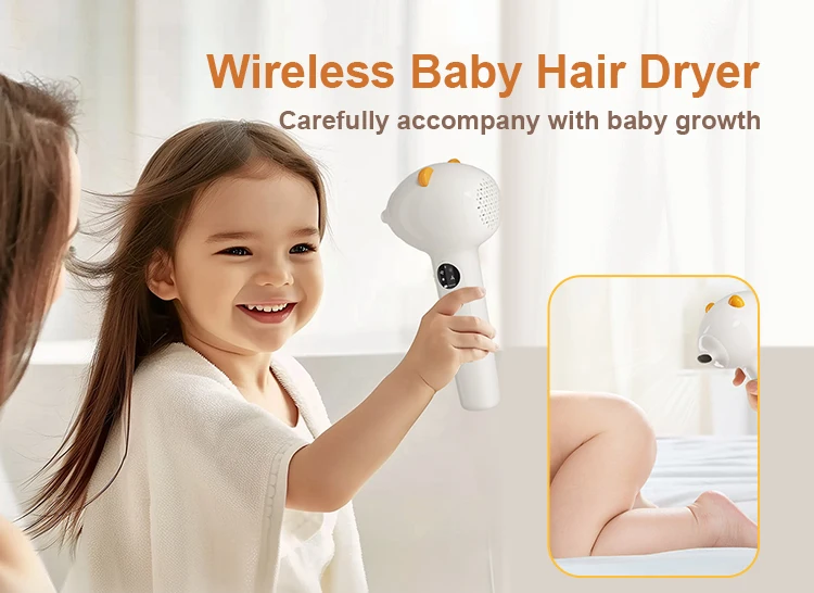 High Quality Constant Temperature Rechargeable Hair Dryer Wireless Kids ...