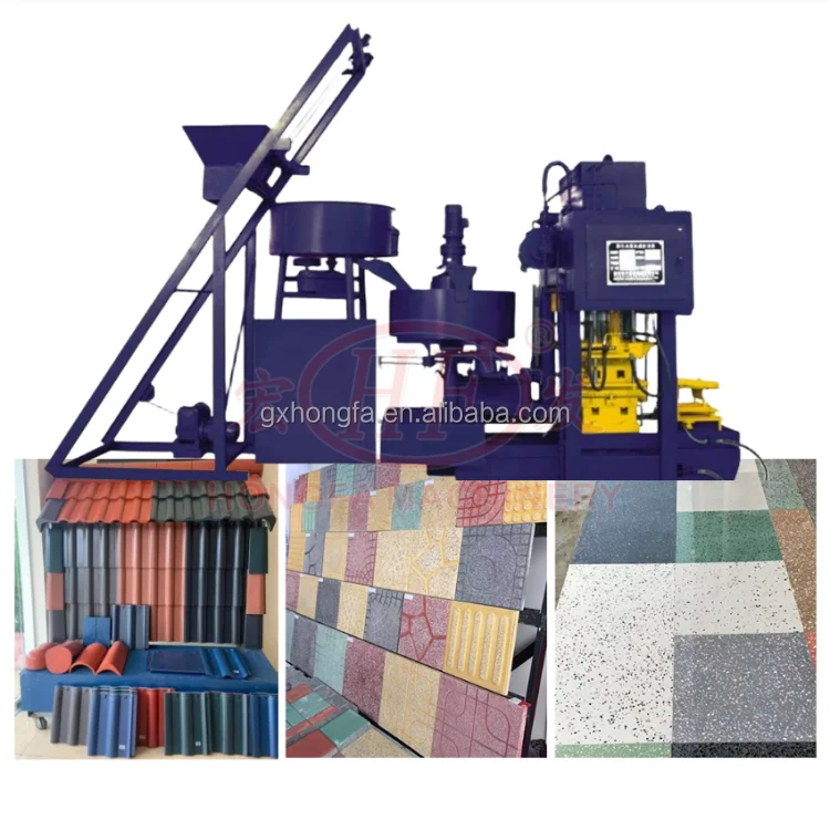 Artificial Marble Production Machine Automatic Floor Tile Terrazzo ...