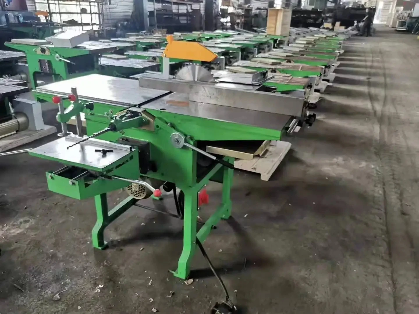 Single Phase 220v Multipurpose Woodworking Thicknesser Planer Machine ...