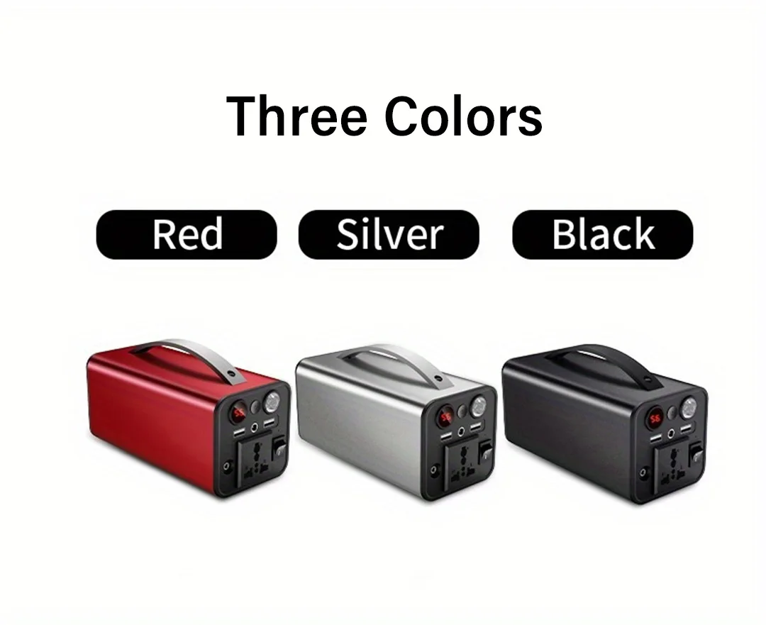 Portable Power Station 180w Portable Power Bank Outdoor Power Supply ...