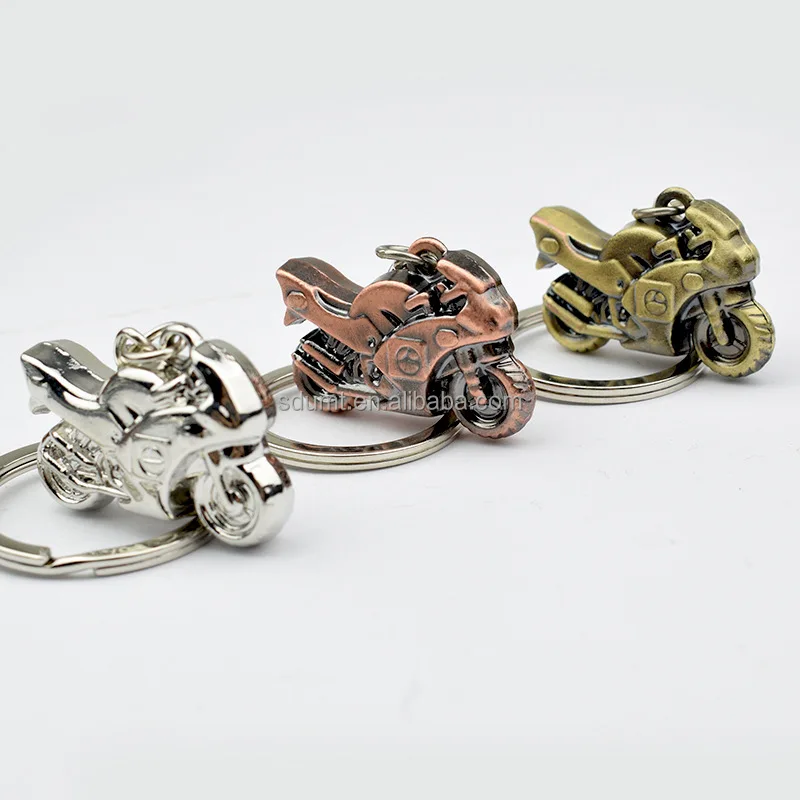 Cool Design Motorcycle Shape Pendant Keychain Metal Jewelry for Men ...