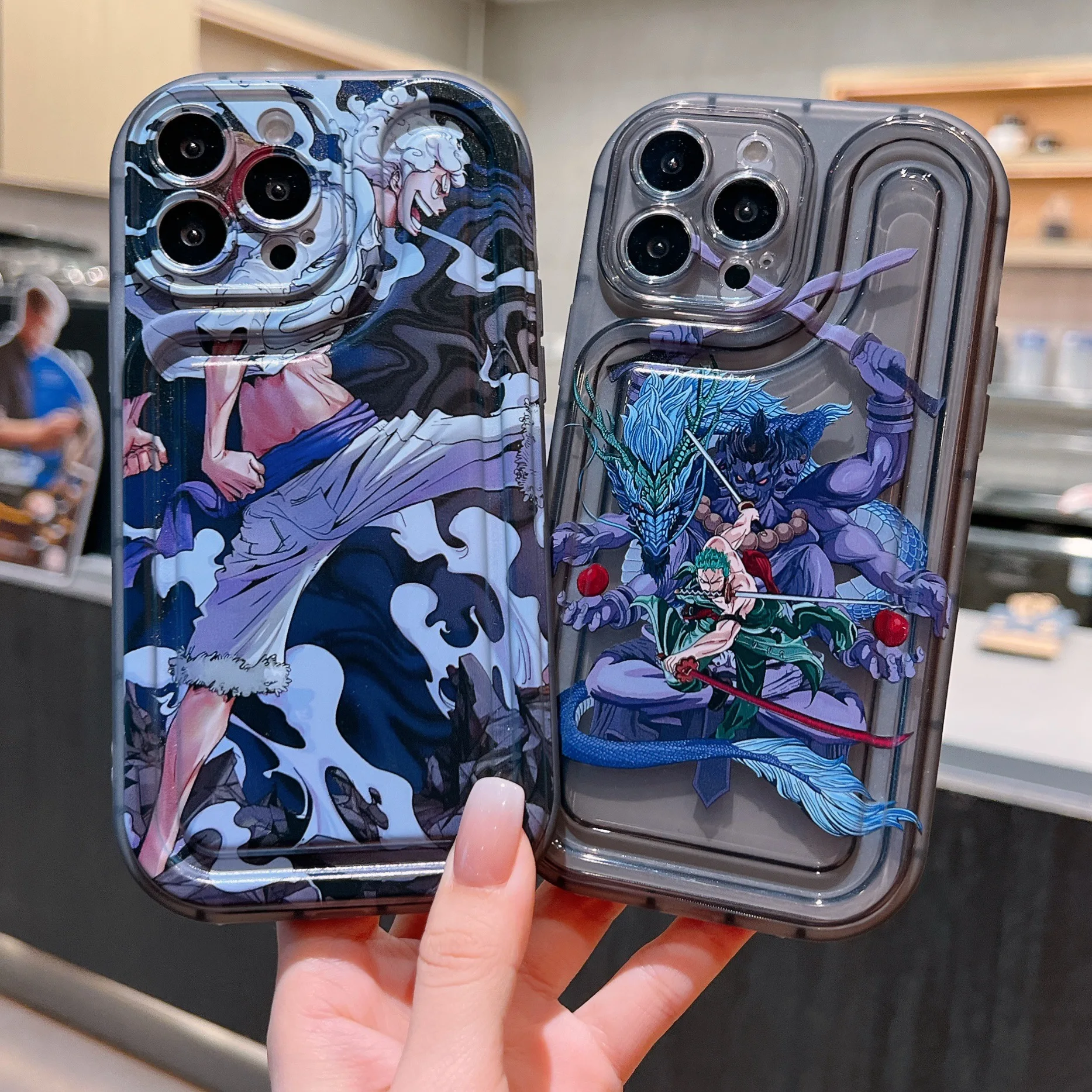 Luffy Gear 5 One Piece Is Suitable For Apple 14 Mobile Phone Case Lens ...