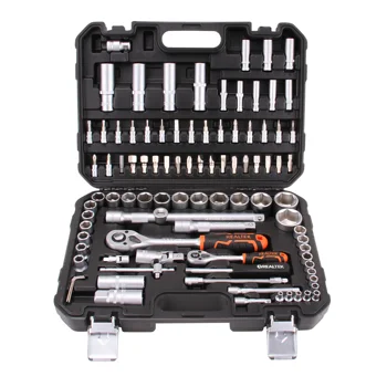 Realtek Box Socket Set 1/2in And 1/4in 94pieces Socket Set Tools - Buy ...