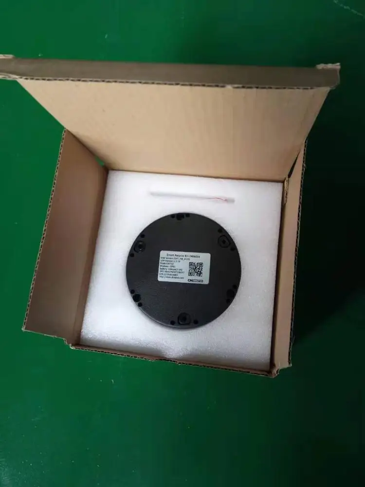 Cndingtek Long Battery Life Wireless Ultrasonic Garbage Bin Sensor ...