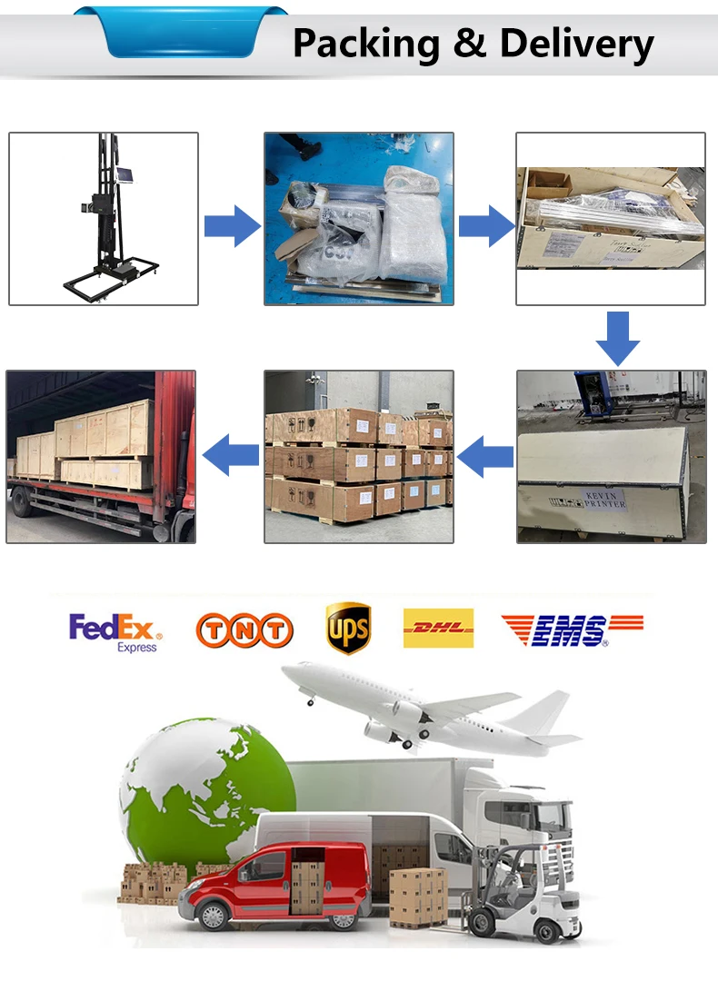 Light Weight Mini Small Wall Pen Printer Vivid Color Automatic 3D UV ...