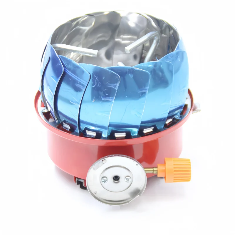 Portable stainless steel gas stove Outdoor mini pocket gas camping ...