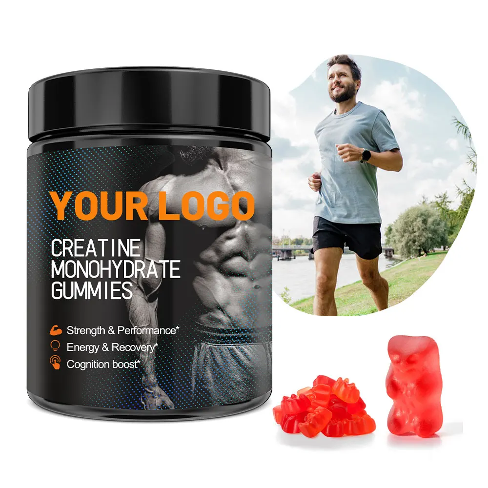 Wholesale Creatine Monohydrate Gummies Mix Custom Formula and Flavor ...