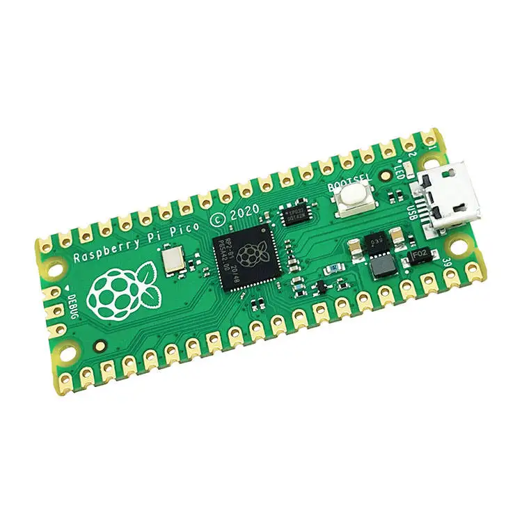 Original Raspberry Pi Pico Rp2040 Wireless With Headers Soldered Pico H W Raspberry Pi Pico Wh ...