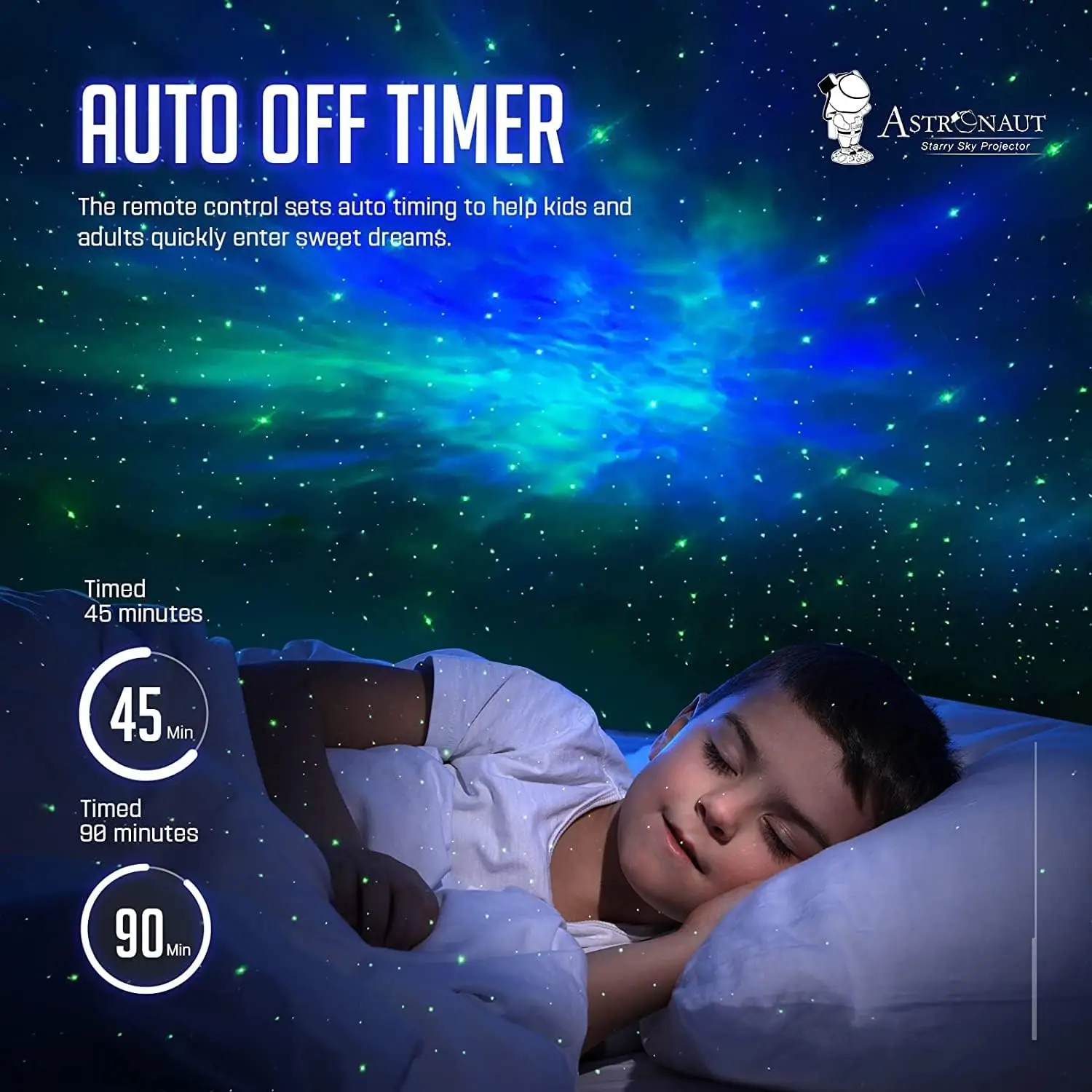 Astronaut Projector - Smart Aurora USB Laser Star Light